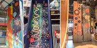 China Customized Indoor Outdoor Climbing Wall Panels with Holds for sale
