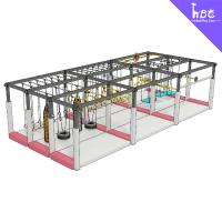 China Customizable Ninja Course Obstacle Equipment for Indoor Playgrounds for sale