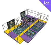 China Junior Ninja Course Indoor Playground Equipment for Ages 5-12 for sale