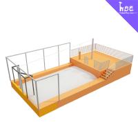 China CE Certified Intermediate Climbing Wall with 1000 Holds for sale