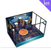 China Interactive Basketball Arcade Game with Lights and Sounds for sale