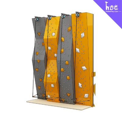 China Indoor Climbing Wall for Kids - Durable Plastic, 5+ Years for sale