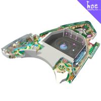 China Indoor Pirate Ship Playground with Slides and Climbing Walls for sale