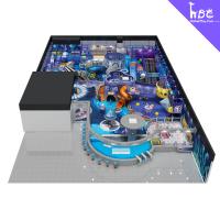 China Custom Indoor Playground Equipment with Slides and Ball Pits for sale