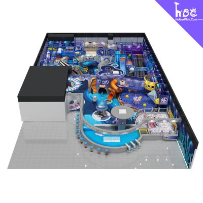 China Custom Indoor Playground Equipment with Slides and Ball Pits for sale