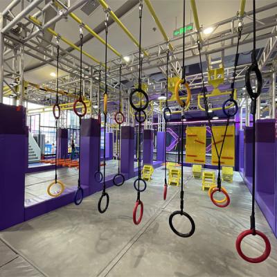 China Ninja Athletics Indoor Playground with Ball Pit and Play Zone for sale