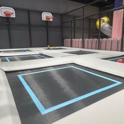 China Custom Indoor Trampoline Park Equipment for Kids with Safety Features for sale