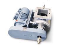 China Stainless Steel Water Cooling Rotary Airlock Valve High Temperature for sale