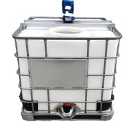 China HDPE IBC Tote Mixing Vessel Mixer Tank For Waste Water Storage 1000 Litre for sale
