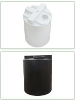China Plastic Acid Alkaline Resistant Chemical Mixing Tank With Agitator 0.75kw 200L for sale