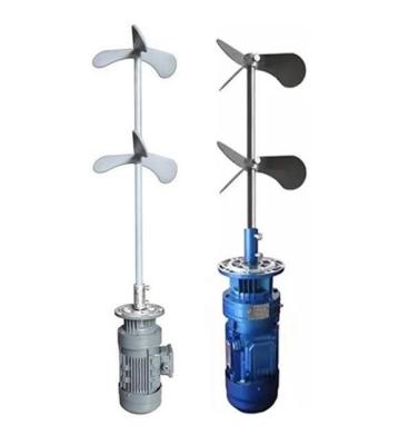 China 1.1kw IBC Tote Industrial Agitator Mixer 304SUS Electric Motor for sale