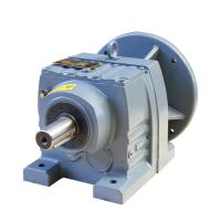 China Coaxial inline Helical Bevel Gear Reducer 2hp Electric Motor For Conveyor Belt for sale