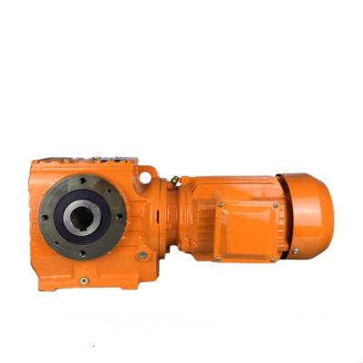 China KAB77 KF87 KAF97 Two Stage Helical Gear Reducer Bevel Speed Reduction Gearbox for sale