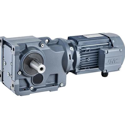 China High Precision Inline Helical Gear Reducer Gearmotor 132KW for sale