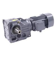 China High Torque Inline Motor Gearbox Helical Bevel Speed Reducer for sale