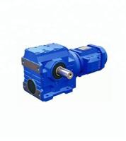 China OEM S37 vertical Helical Bevel Reducer Gearbox Assembly for sale