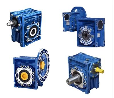 China 750w Worm Gear Reducer Gearbox Stepper NMRV30 40 50 63 75 90 110 for sale