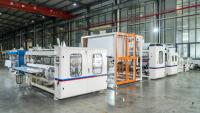 China 230m/Min High Speed 2 Colors Printing Lamination Kitchen Towel And Toilet Paper Making Machine for sale