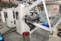China Good Quality V Fold Glue Lamination Disposable Hand Towel Paper Making Machine 80-100 M/Min for sale