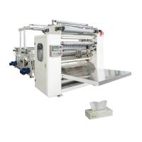 China Multi Line Facial Tissue V Fold Tissue Folding Machine High Efficiency 400-600/Sheets/Min/Line for sale