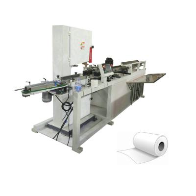 China High speed fully automatic small toilet paper roll cutting machine for paper product factory for sale