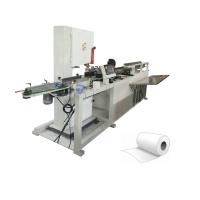 China Fully Automatic Toilet Paper Roll Cutting Machine Single Roll Cutting Machine 100cuts/min for sale