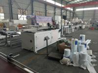 China Fully Automatic Toilet Paper Roll Cutting Machine Single Roll Cutting Machine 100cuts/min for sale