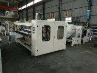 China High Speed Automatic Tissue Paper Toilet Roll Making Machine 5-8bags/Minute for sale