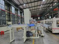 China Full automatic diameter 150-400mm maxi paper towel roll band saw cutting machine for sale