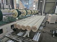 China Automatic Small Toilet Tissue Log Roll Paper Wrapper Machine 8-10 rolls/min For Europe for sale