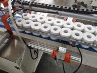 China Semi Automatic Multi Rolls Toilet Paper Kitchen Towel Packing Machine for sale