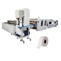 China Automatic maxi toilet paper roll big tussue roll production line for small business for sale