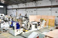 China Fully automatic high speed napkin paper serviette quarter folding machinery production line for sale