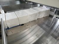 China Fully automatic high speed napkin paper serviette quarter folding machinery production line for sale