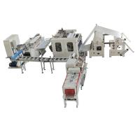 China Efficient Automatic Tissue Roll Production Line for Medium Scale Manufacturers for sale