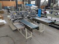 China 220V Double Head Napkin Tissue Paper Bundle Packing Machine 14-18bags/minute for sale