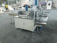China Double Heads Napkin Tissue Paper Bag Packing Machine Electric Power Source for sale