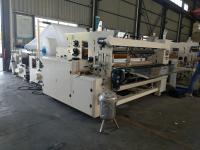 China High Speed Color Glue Toilet Paper Single Roll Packing Production Line for sale