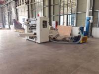 China N Folding Hand Paper Towel Converting Machine / PLC Towel Making Machine for sale