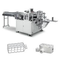 China Factory Price Large Capacity Rolls Toilet Paper Packaging Machine 5-8 Bags/Min for sale