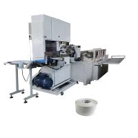 China Automatic Toilet Paper Maxi Roll Band Saw Cutting Machine 380V New Condition for sale
