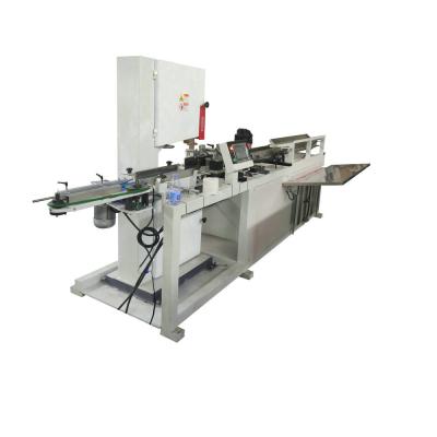 China 100cuts/Min Band Saw Toilet Paper Roll Cutting Machine Full Automatic for sale