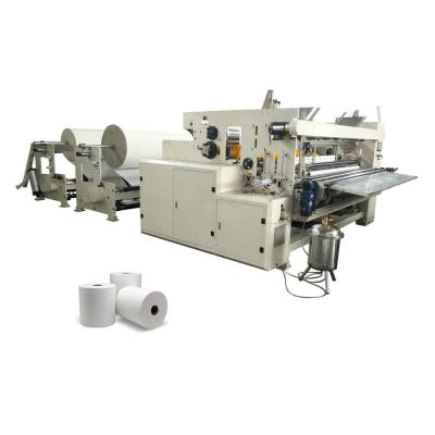 China High performance automatic toilet paper roll rewinding machine at factory price for sale