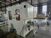 China Hanging Type V Fold Facial Tissue Machine Full Automatic Bottom Output for sale