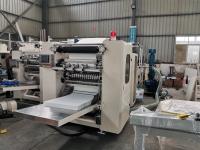 China Decorated Easy Operation N Type Hand Tissue Paper Towel Making Machine 380V/50Hz for sale