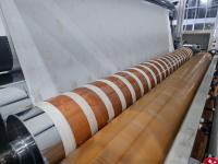 China Maxi Tissue Paper Towel Roll Making Machinery With Color Printing for sale