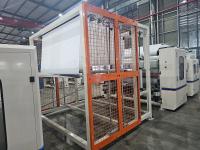 China Maxi Tissue Paper Towel Roll Making Machinery With Color Printing for sale
