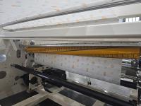 China Maxi Tissue Paper Towel Roll Making Machinery With Color Printing for sale