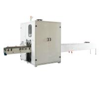 China PLC  Full Automatic Log Saw Toilet Paper Cutting Machine 150cuts/Min for sale