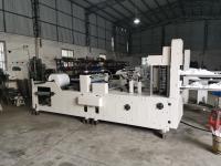 China Automatic Two Decks Napkin Tissue Folding Machine With Color Printing for sale